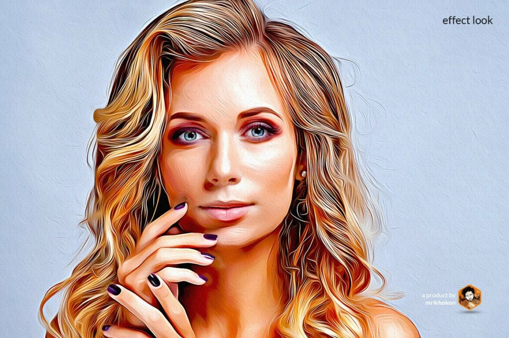 Beautiful Oil Painting Effect - MasterBundles