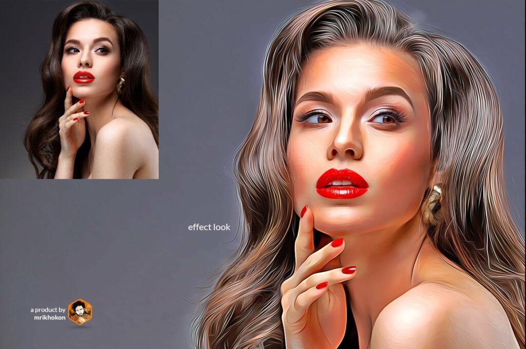 Beautiful Oil Painting Effect - MasterBundles