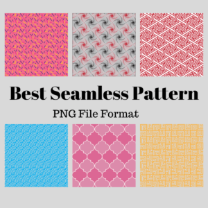 colorful seamless fun pattern - MasterBundles