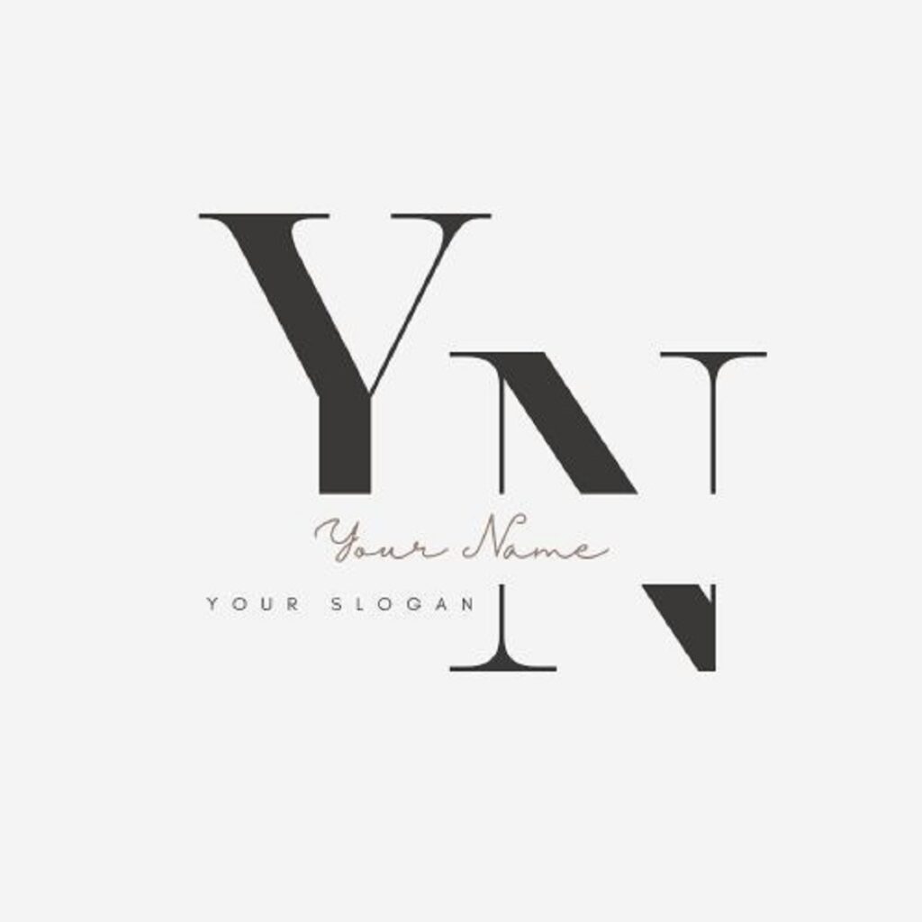 Black & White Minimalistisches Font Logo - MasterBundles Black & White Minimalistisches Font Logo - MasterBundles