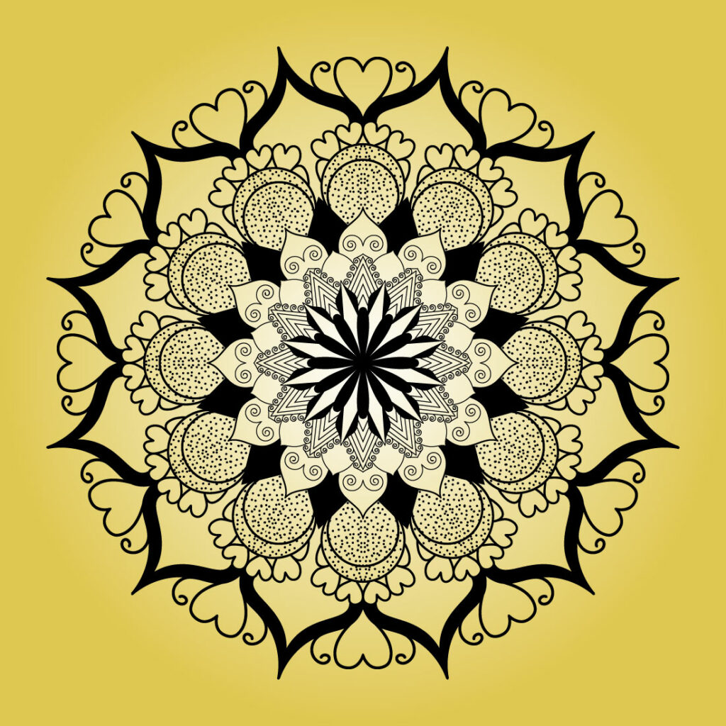 Circle Mandala Design Template SVG, Ai, EPS, PDF, JPG, PNG File ...
