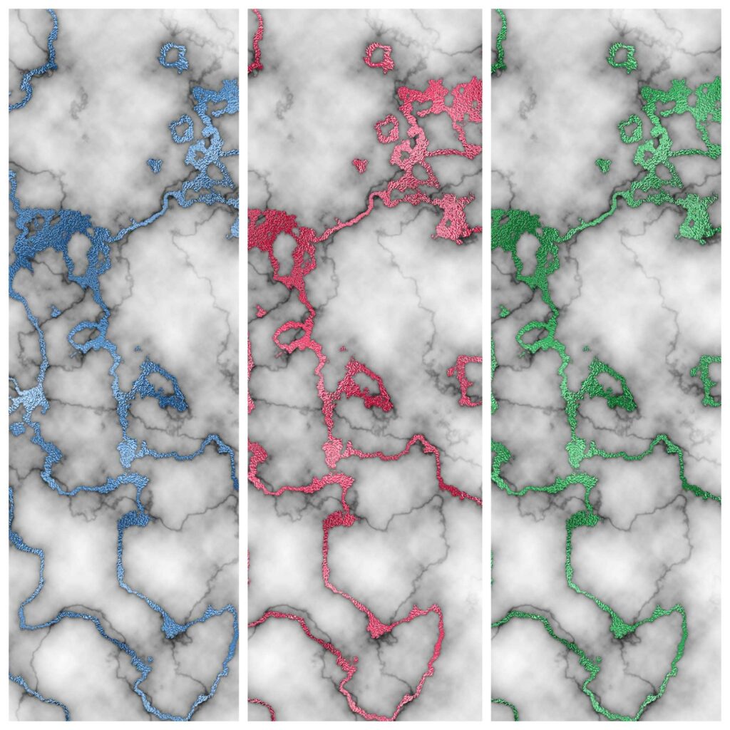 Colorful Natural Mineral Ore Infused Marble Texture Design - MasterBundles