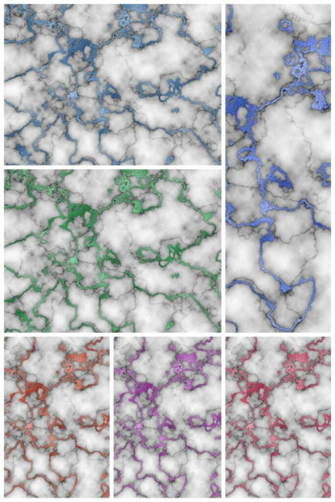 Colorful Natural Mineral Ore Infused Marble Texture Design - MasterBundles