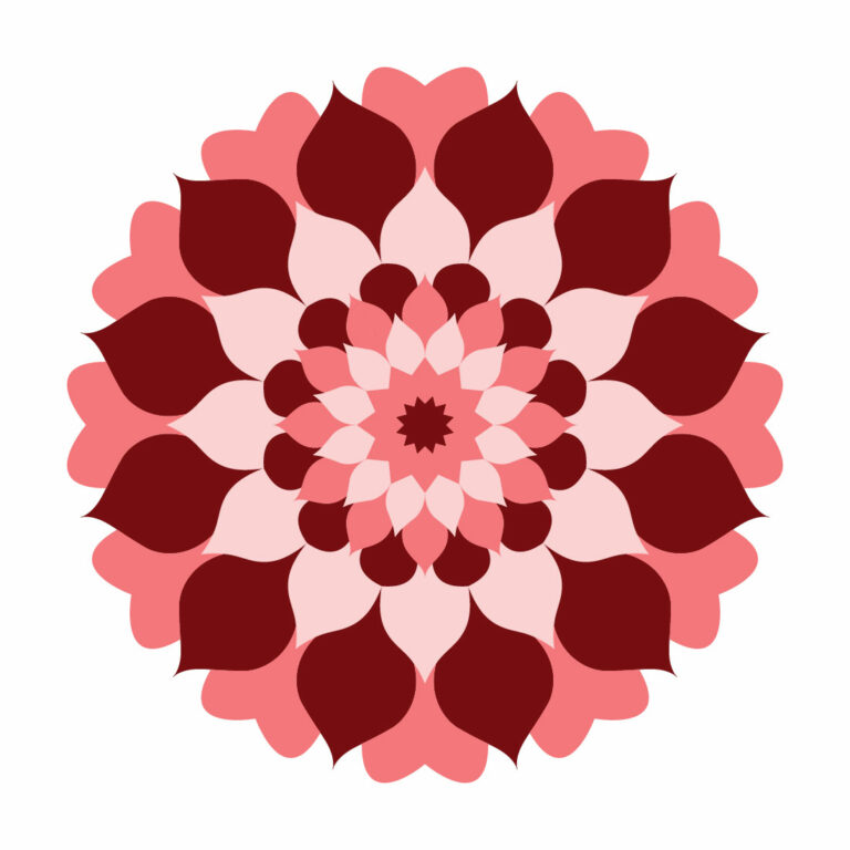 Colouring Vector Mandala Design Template SVG, Ai, EPS, PDF, JPG, PNG ...