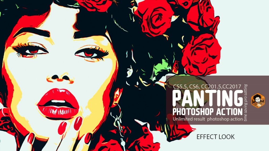 Panting Photoshop Action - MasterBundles