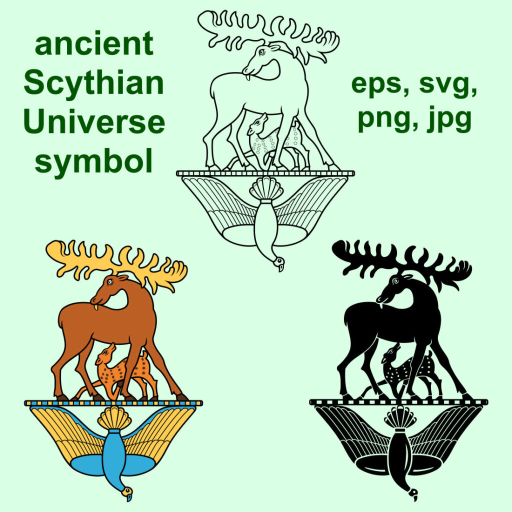 Scythian Universe Symbol svg - MasterBundles