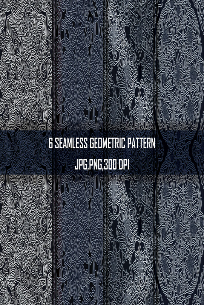 Geometric seamless pattrn - MasterBundles