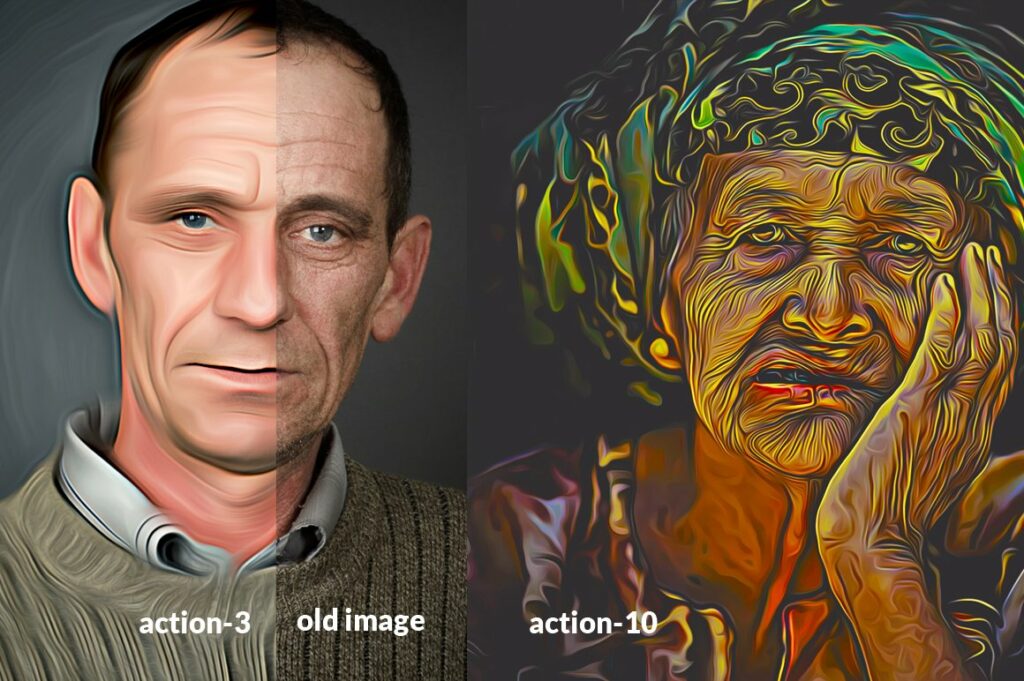 Speed Paint Photoshop Action - MasterBundles