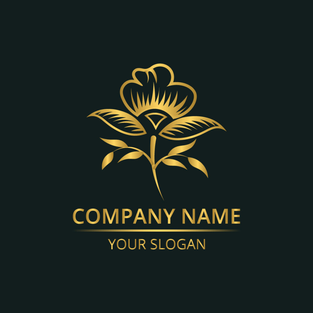 Floral Logo - MasterBundles