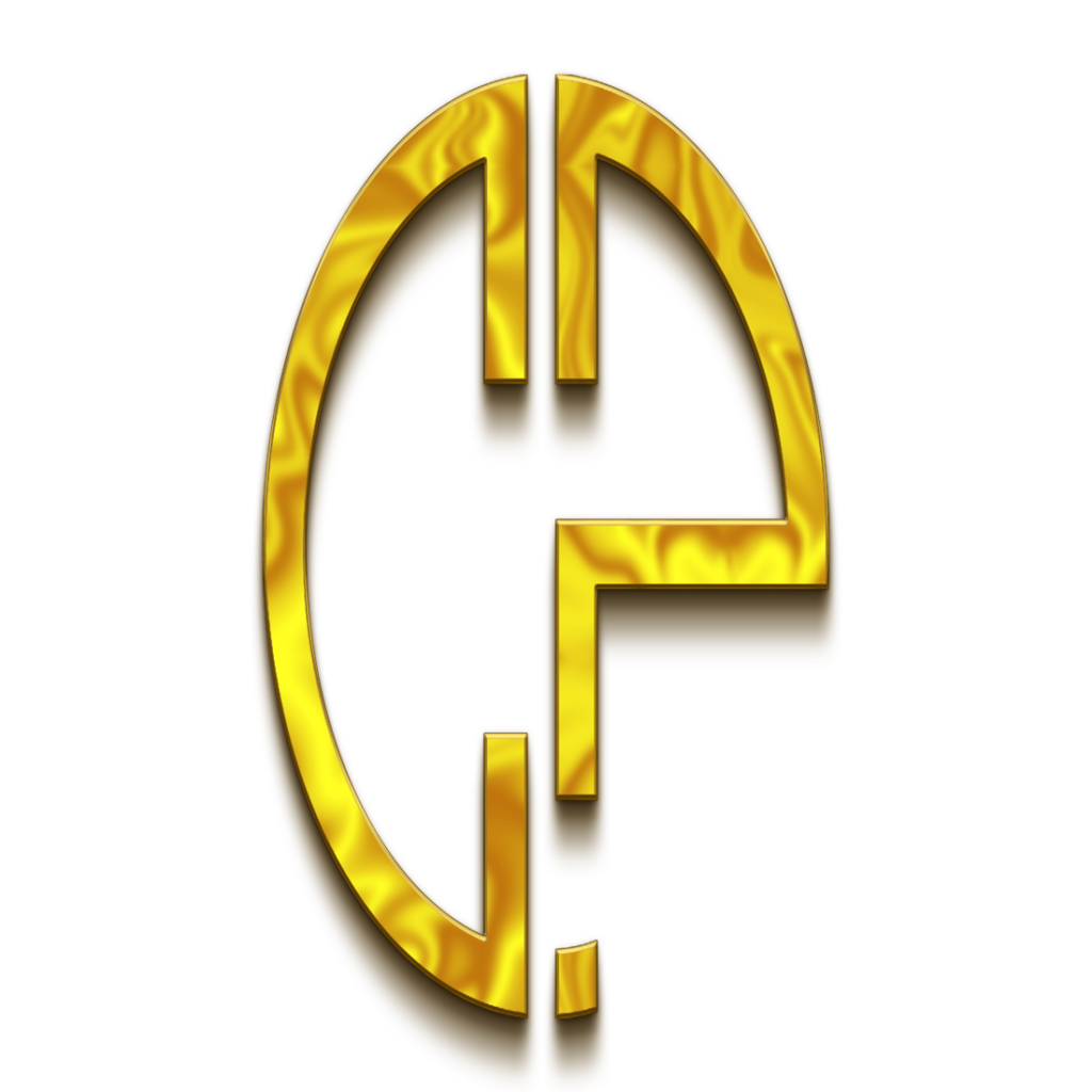 Gold Logo Mockup on wall texture - MasterBundles