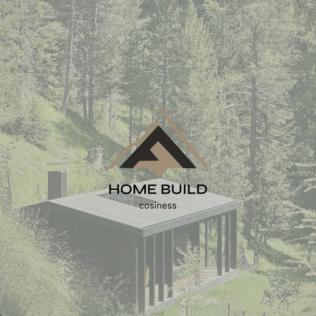 Logo for a construction company Home Build - MasterBundles