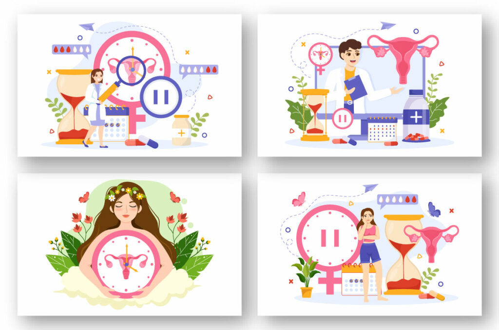 13 Hormone Replacement Therapy Illustration - MasterBundles