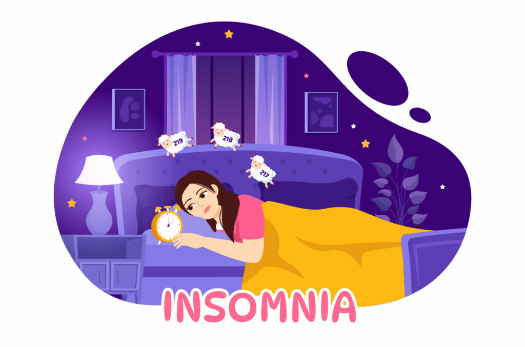 15 Insomnia Vector Illustration - MasterBundles