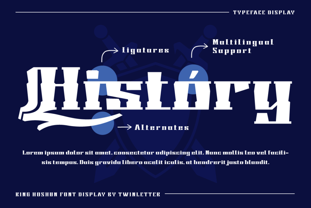 KING HOSHUN | Display Hero Font - MasterBundles
