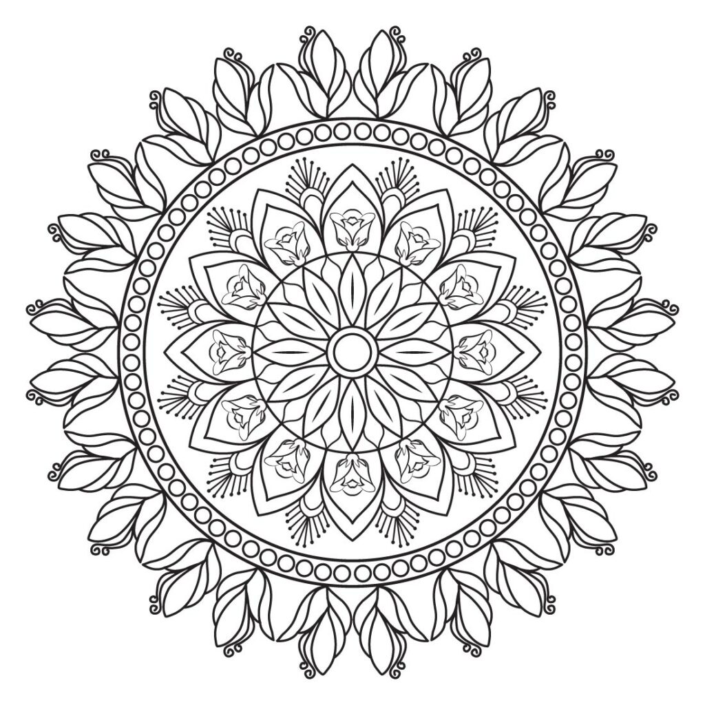 Mandala Vector Design Template SVG, Ai, EPS, PDF, JPG, PNG File ...