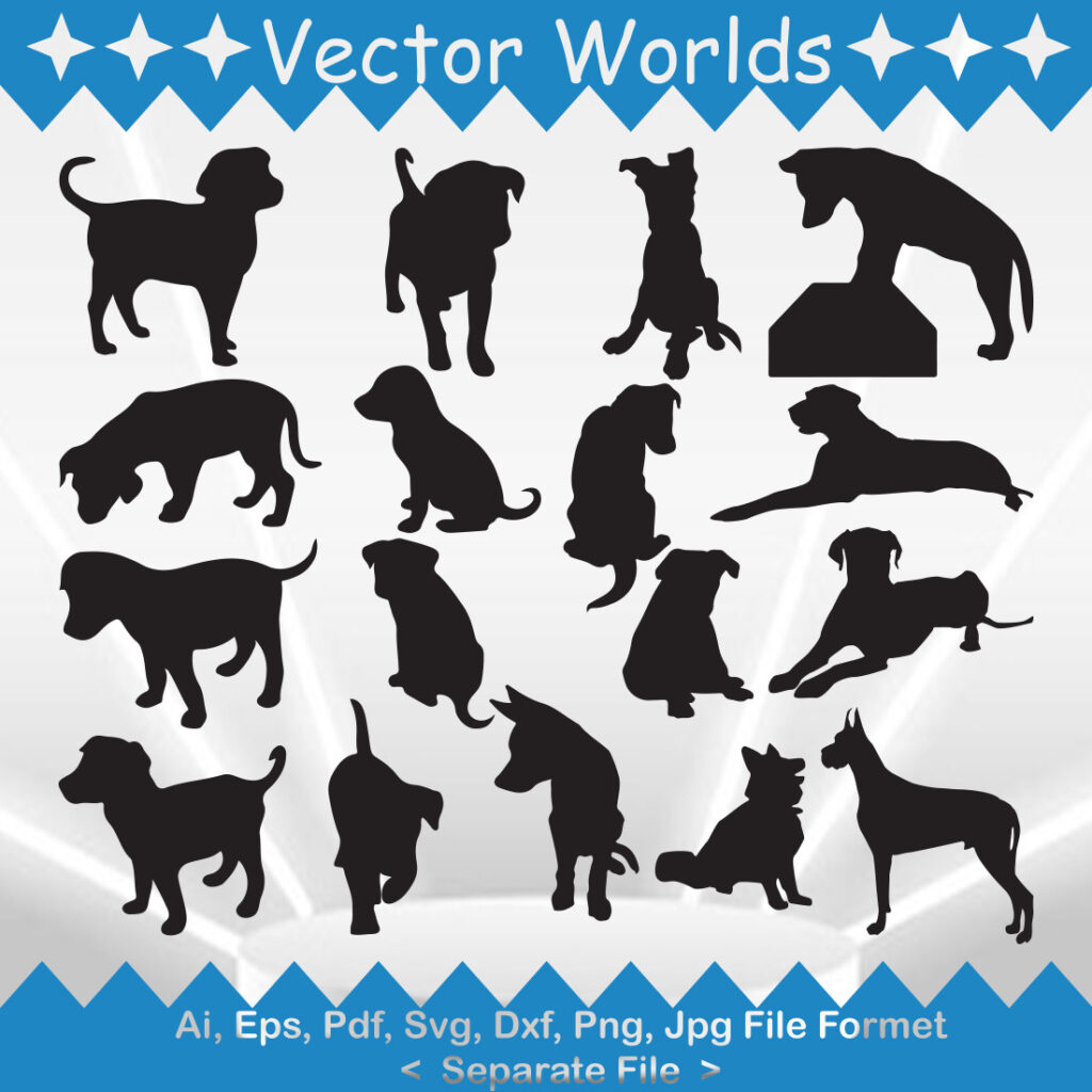 Puppy SVG Vector Design. - MasterBundles