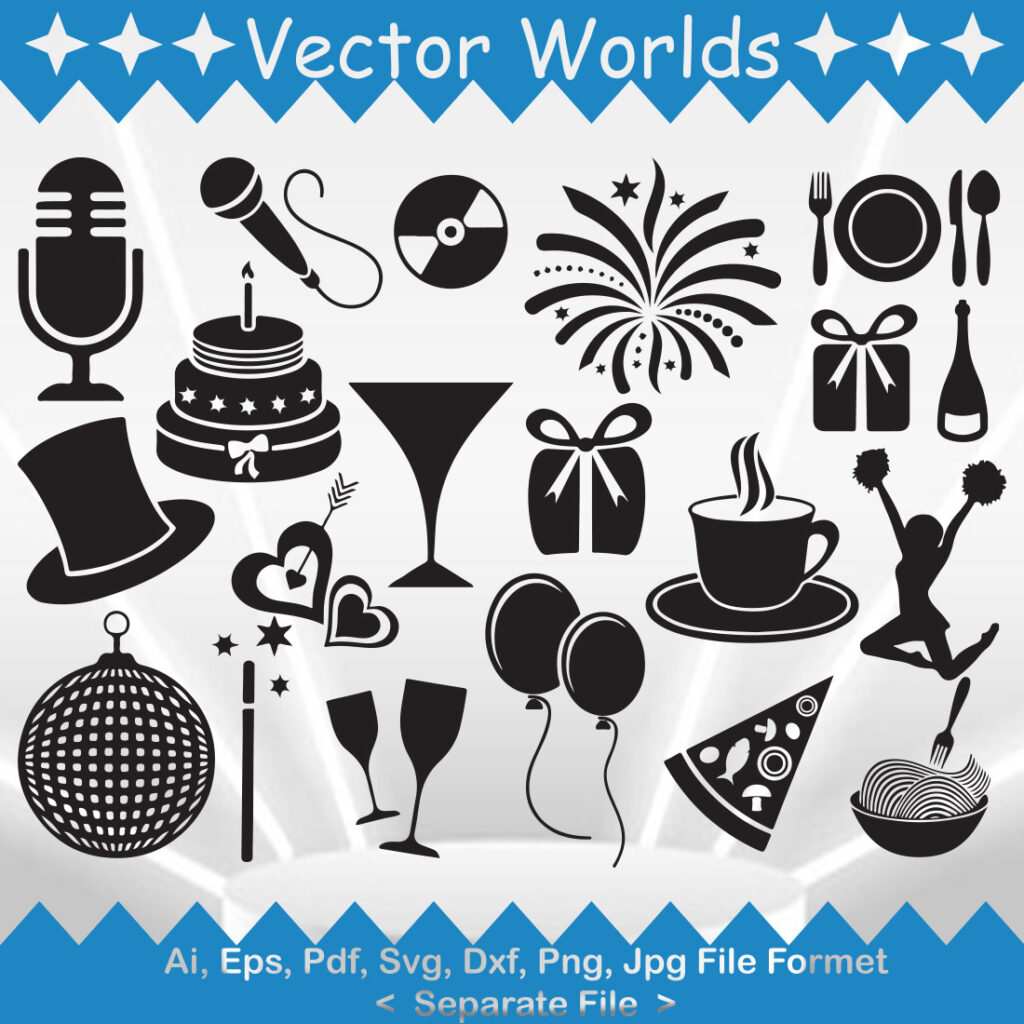 Party SVG Vector Design. - MasterBundles