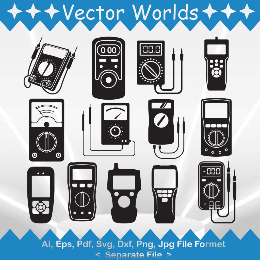 Multimeter SVG Vector Design. - MasterBundles