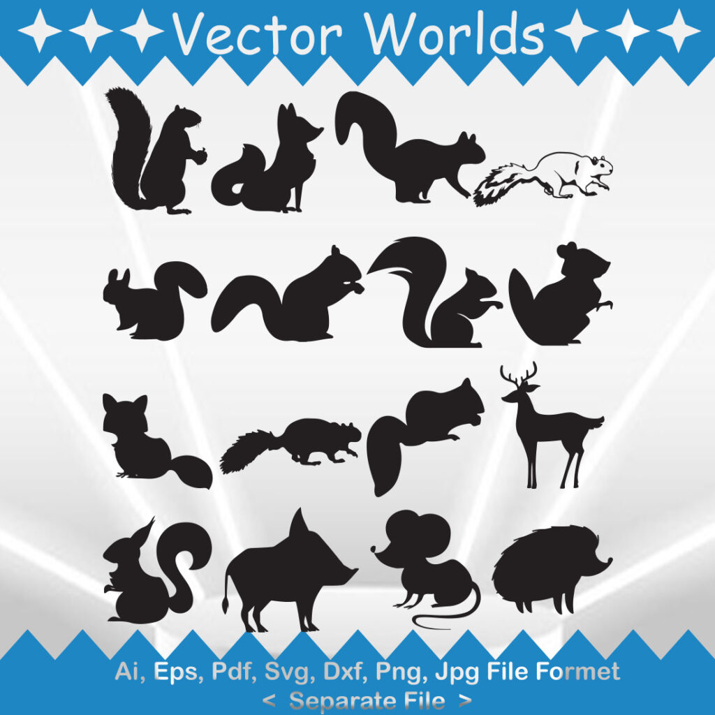 Sneaky Squirrel SVG Vector Design. - MasterBundles