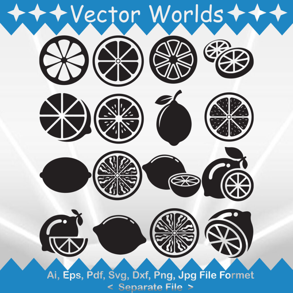 Lemon SVG Vector Design. - MasterBundles
