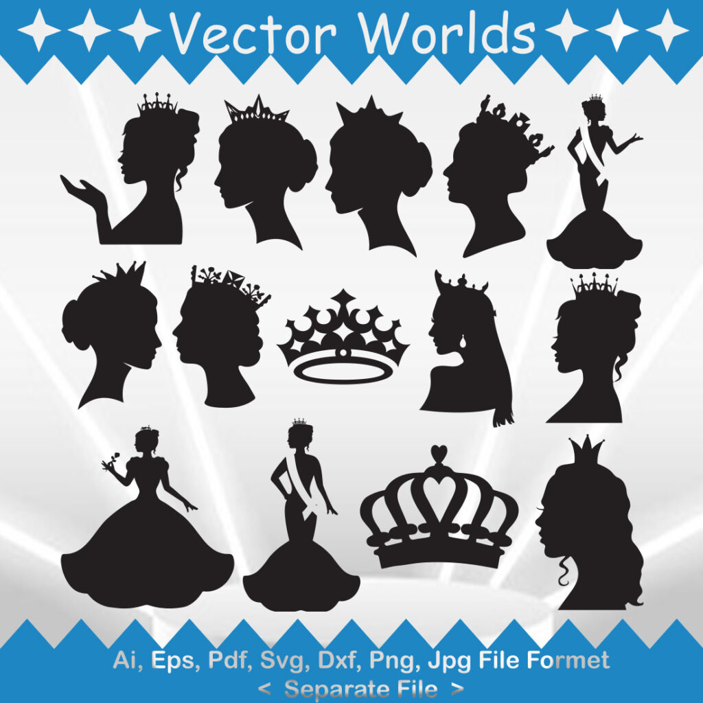 Queen SVG Vector Design. - MasterBundles