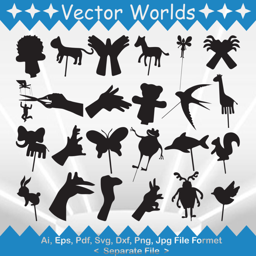 Puppets SVG Vector Design. - MasterBundles