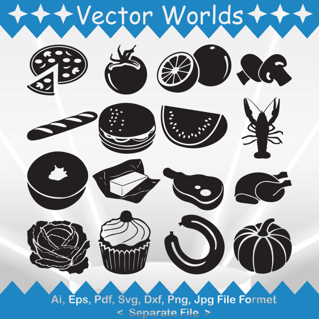 Food SVG Vector Design. - MasterBundles