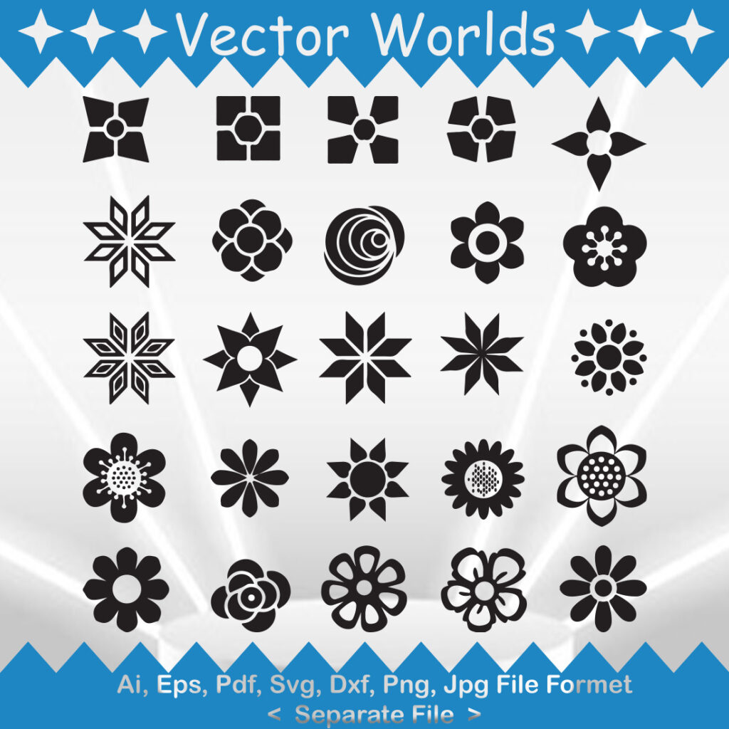 Daisy Flower SVG Vector Design. - MasterBundles