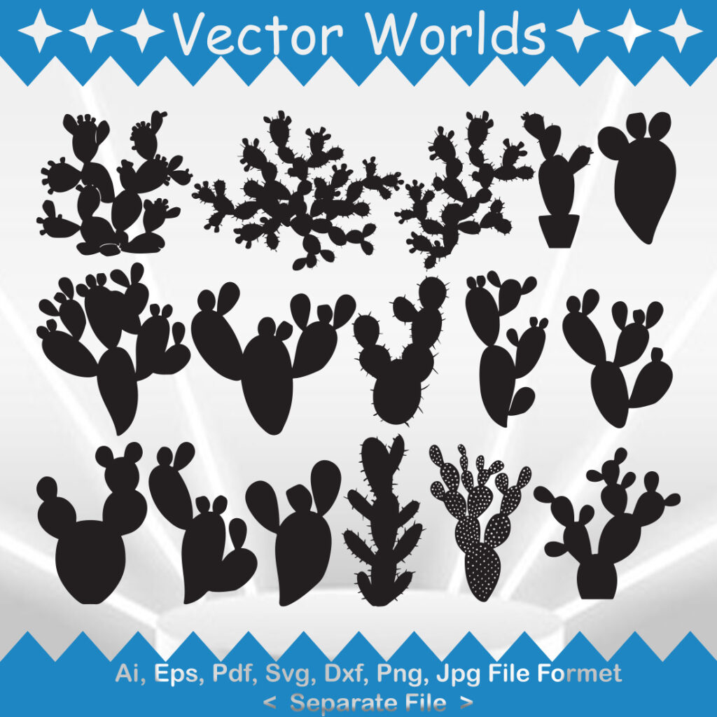 Prickly Pear SVG Vector Design. - MasterBundles