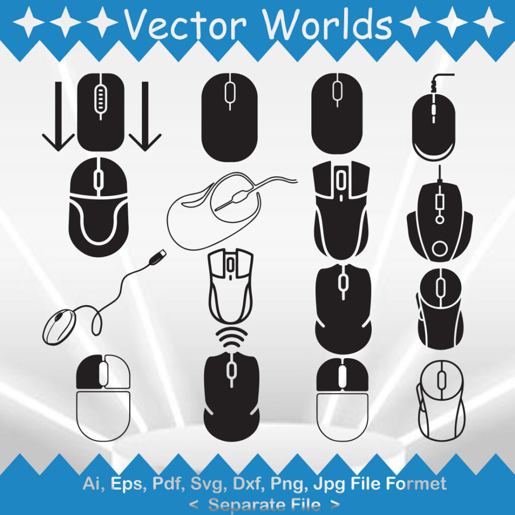 Mouse SVG Vector Design. - MasterBundles