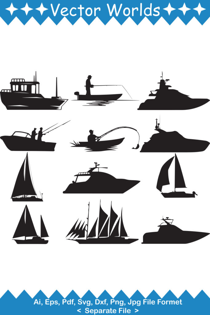 Jon Boat SVG Vector Design. - MasterBundles