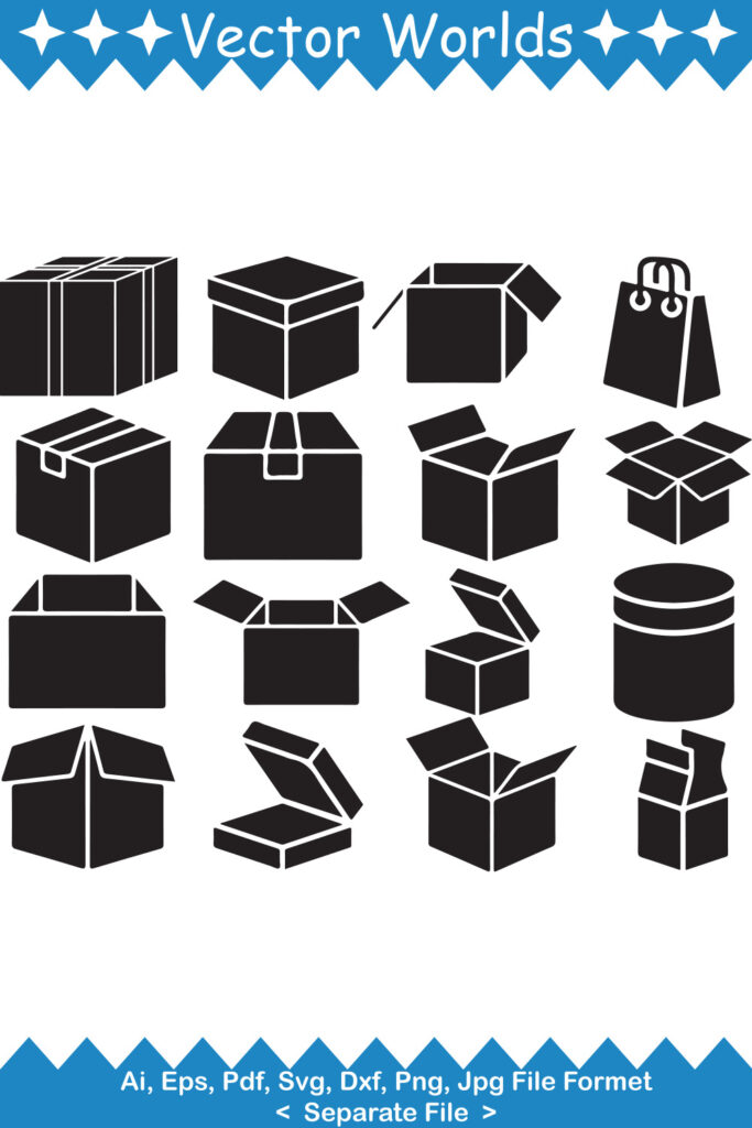 Delivery Box SVG Vector Design. - MasterBundles