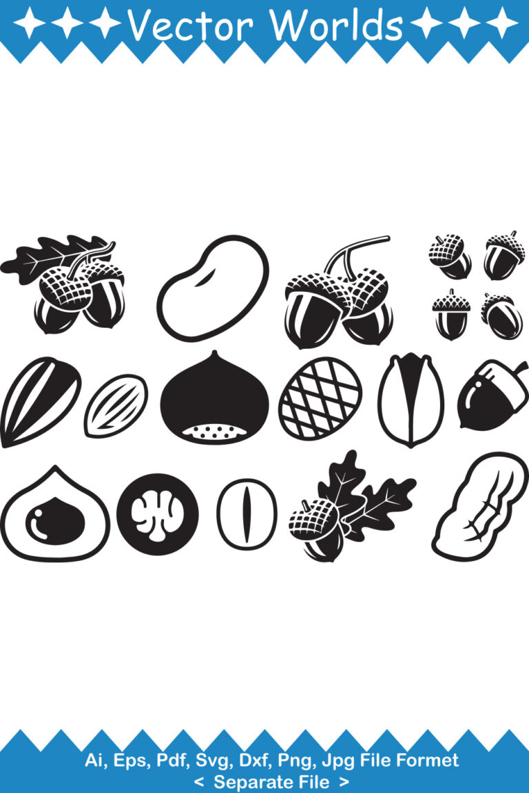 Nut SVG Vector Design. - MasterBundles