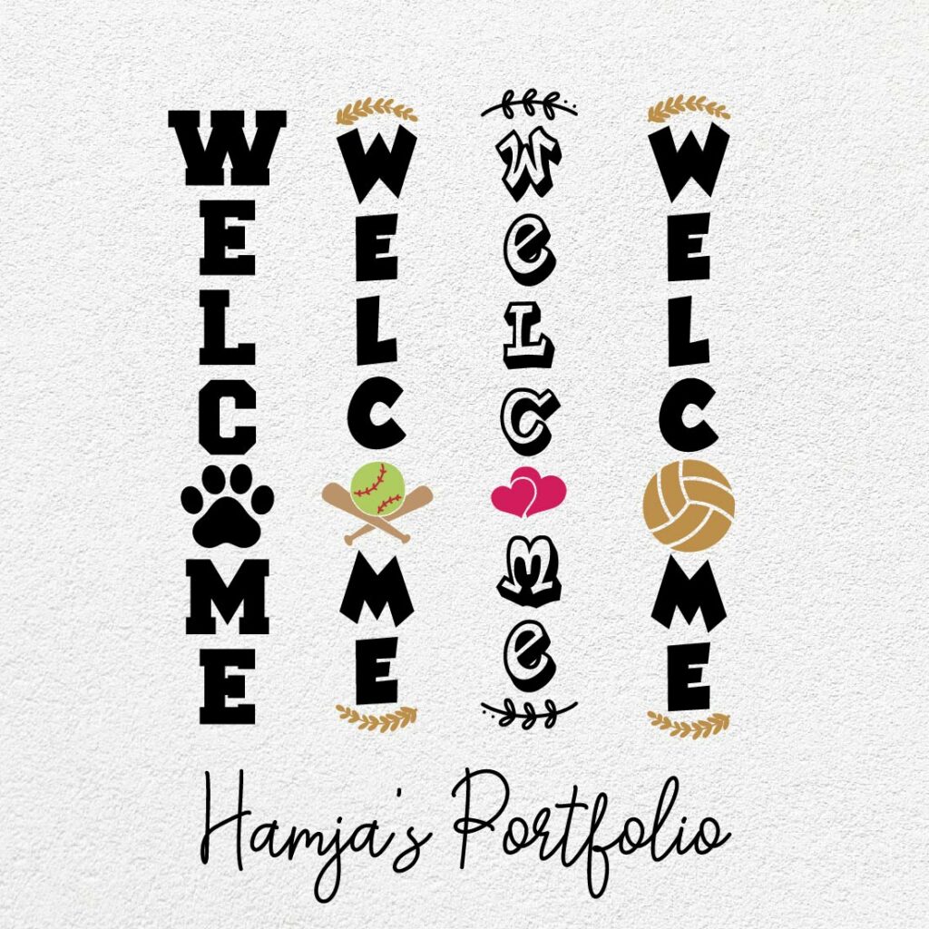 Welcome Vector Bundle Svg - MasterBundles