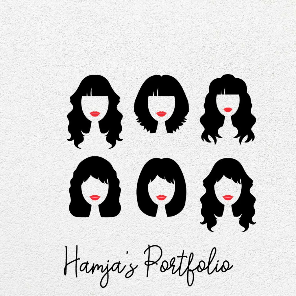 Woman Hair Style Vector Svg Bundle – MasterBundles