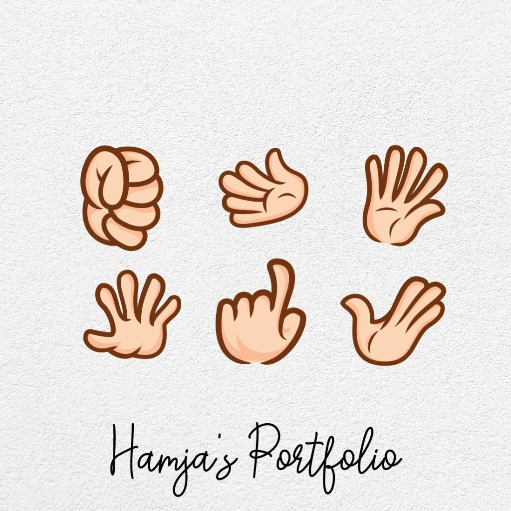 Cartoon Hand Vector Svg - MasterBundles