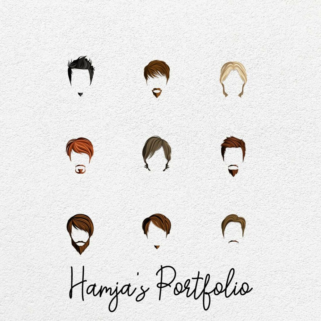 Man Hair Style Vector Svg Masterbundles