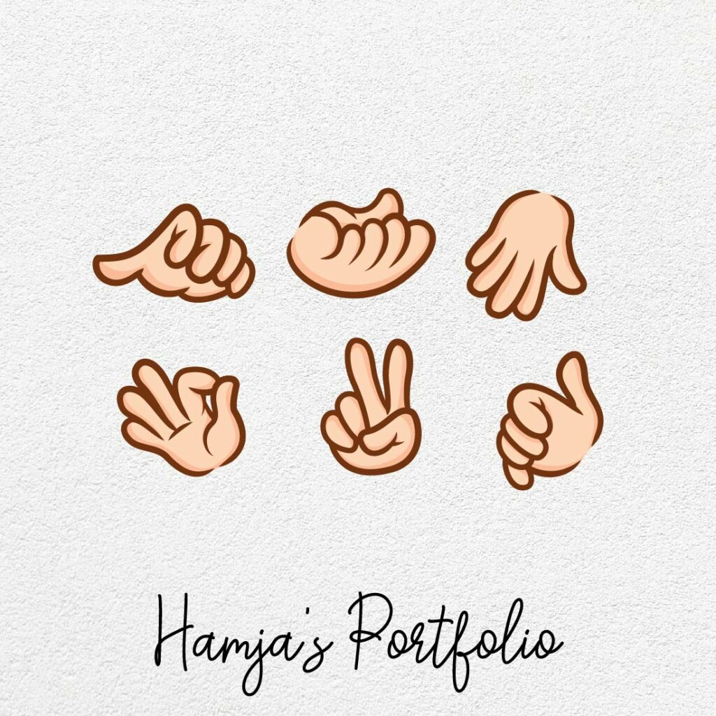 Cartoon Hand Vector Svg - MasterBundles