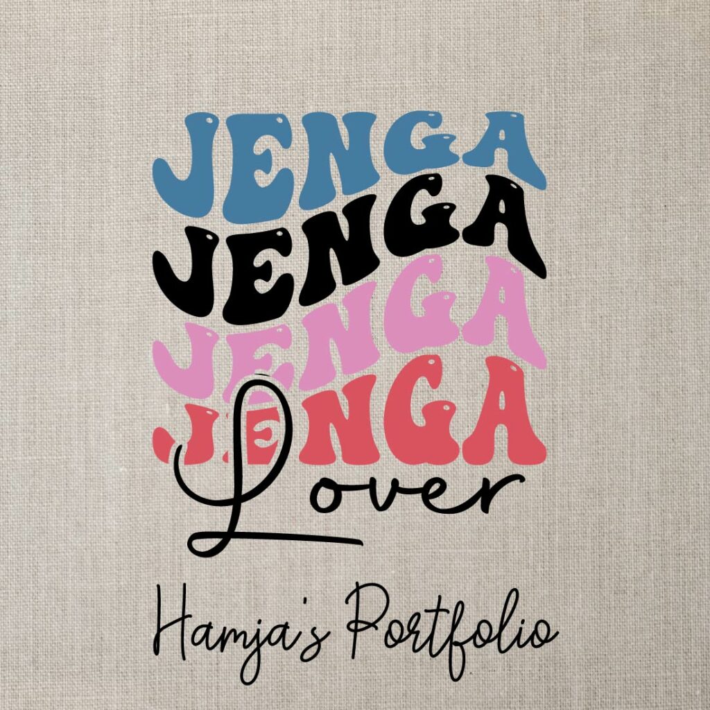 Jenga Lover Vector Svg - MasterBundles