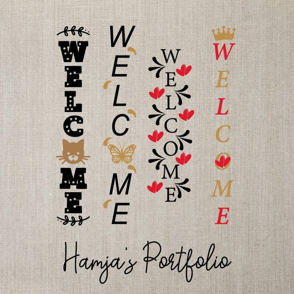 Welcome Vector Bundle Svg - MasterBundles