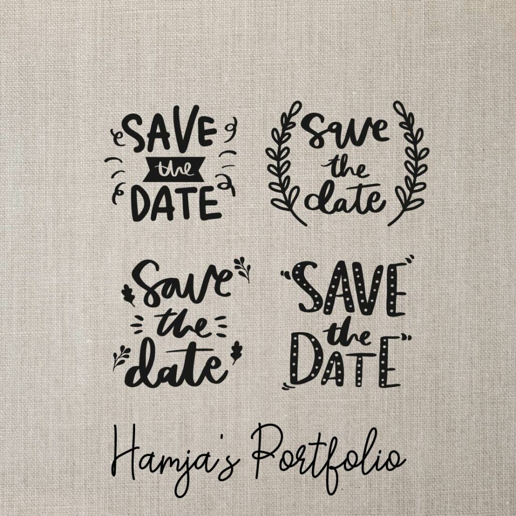 Save The Date Typography Vector Svg – MasterBundles Save The Date Typography Vector Svg – MasterBundles