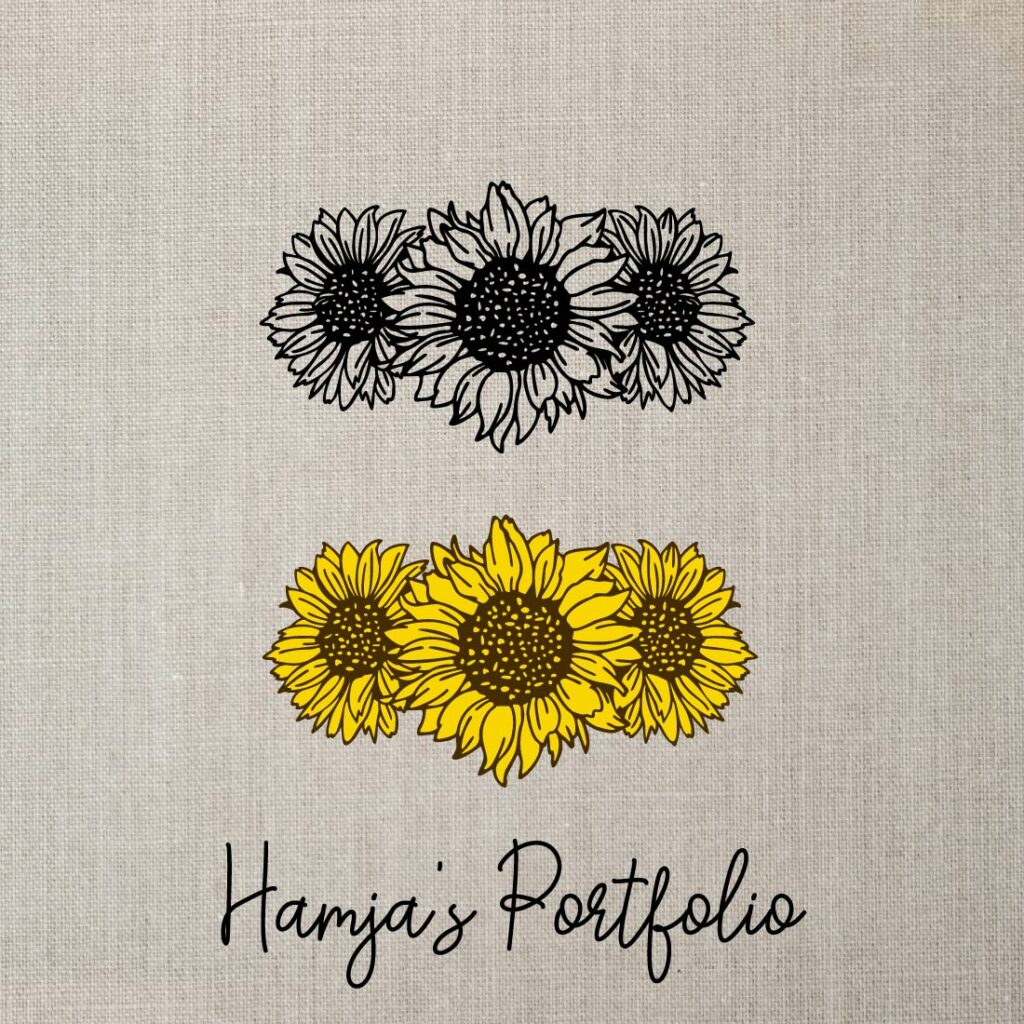 Sunflower Vector Svg - MasterBundles