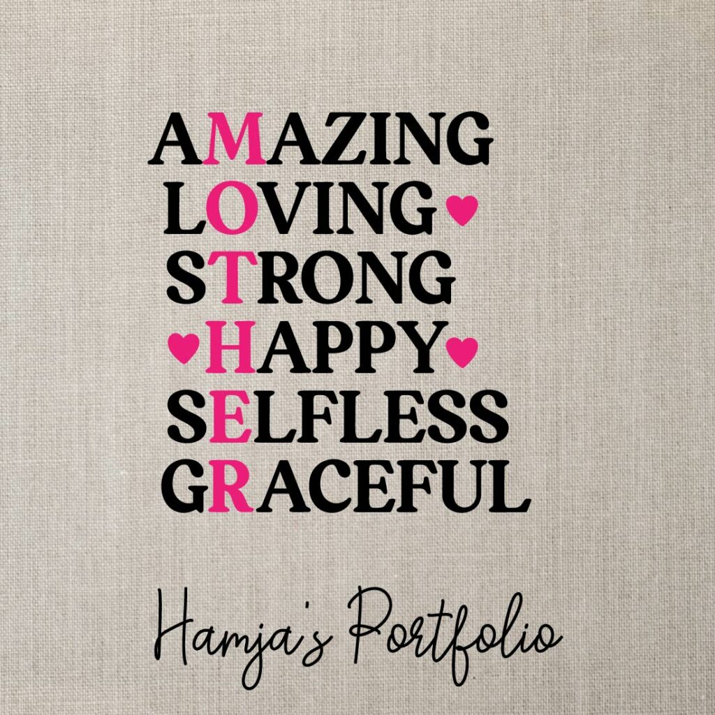 Mother Vector Svg – MasterBundles