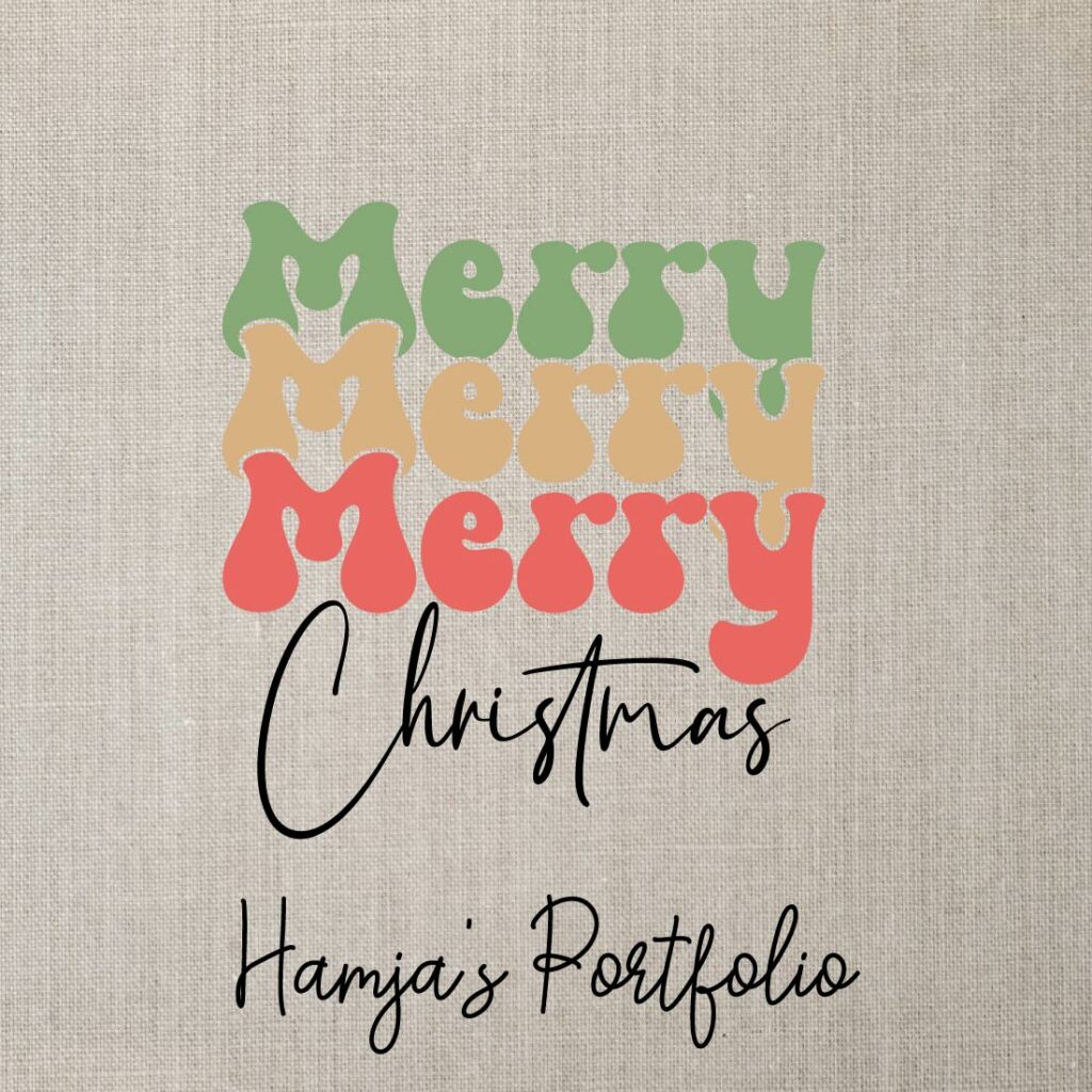 Merry Christmas Vector Svg - MasterBundles