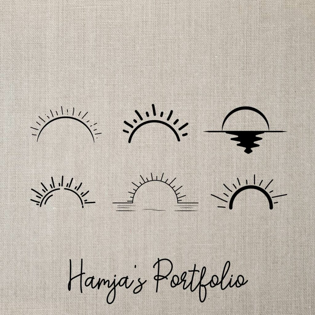 Sunset and Sunrise Vector Svg - MasterBundles