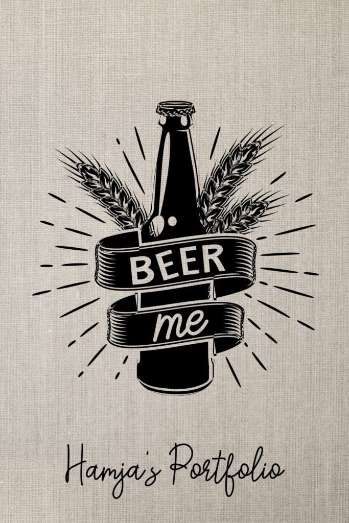 Beer Me Typography Svg – MasterBundles