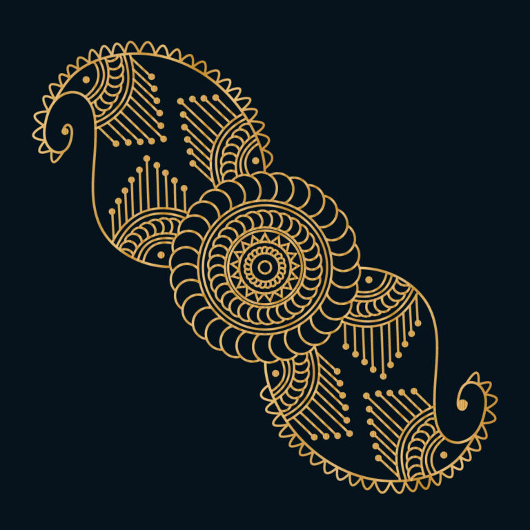 Mehandi Mandala Design Template SVG, Ai, EPS, PDF, JPG, PNG File - MasterBundles