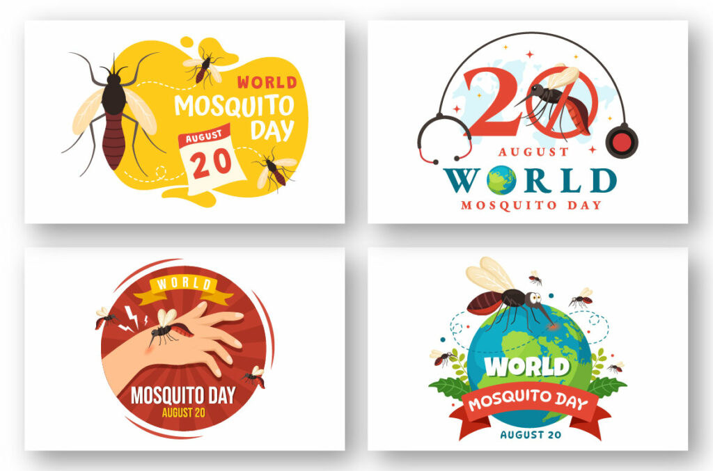 15 World Mosquito Day Illustration - MasterBundles