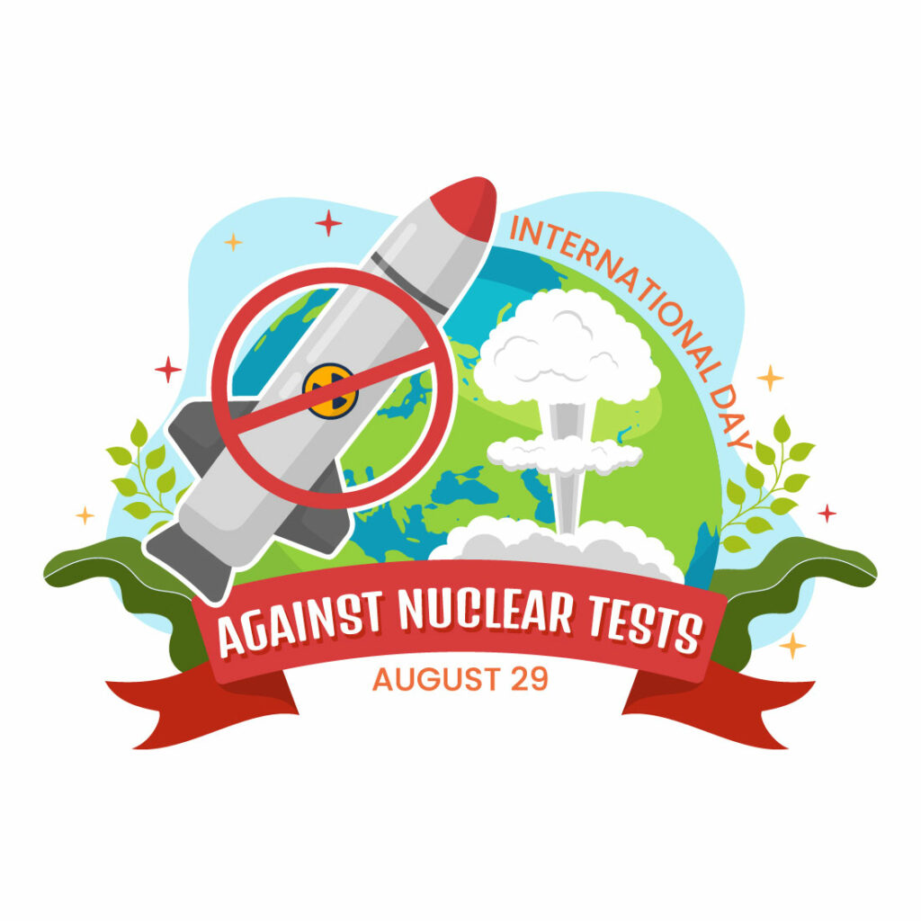 14 International Day Against Nuclear Tests Illustration - MasterBundles