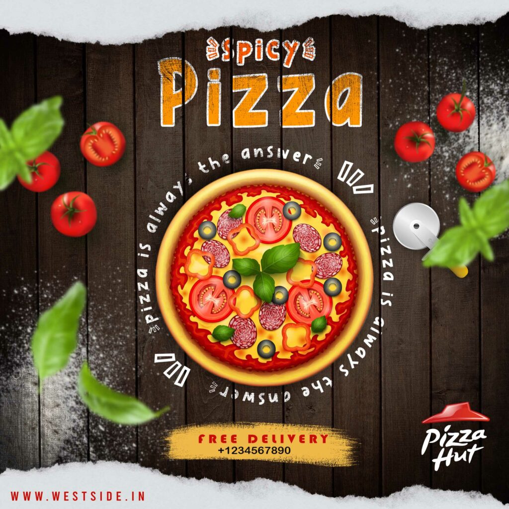 pizza poster - MasterBundles